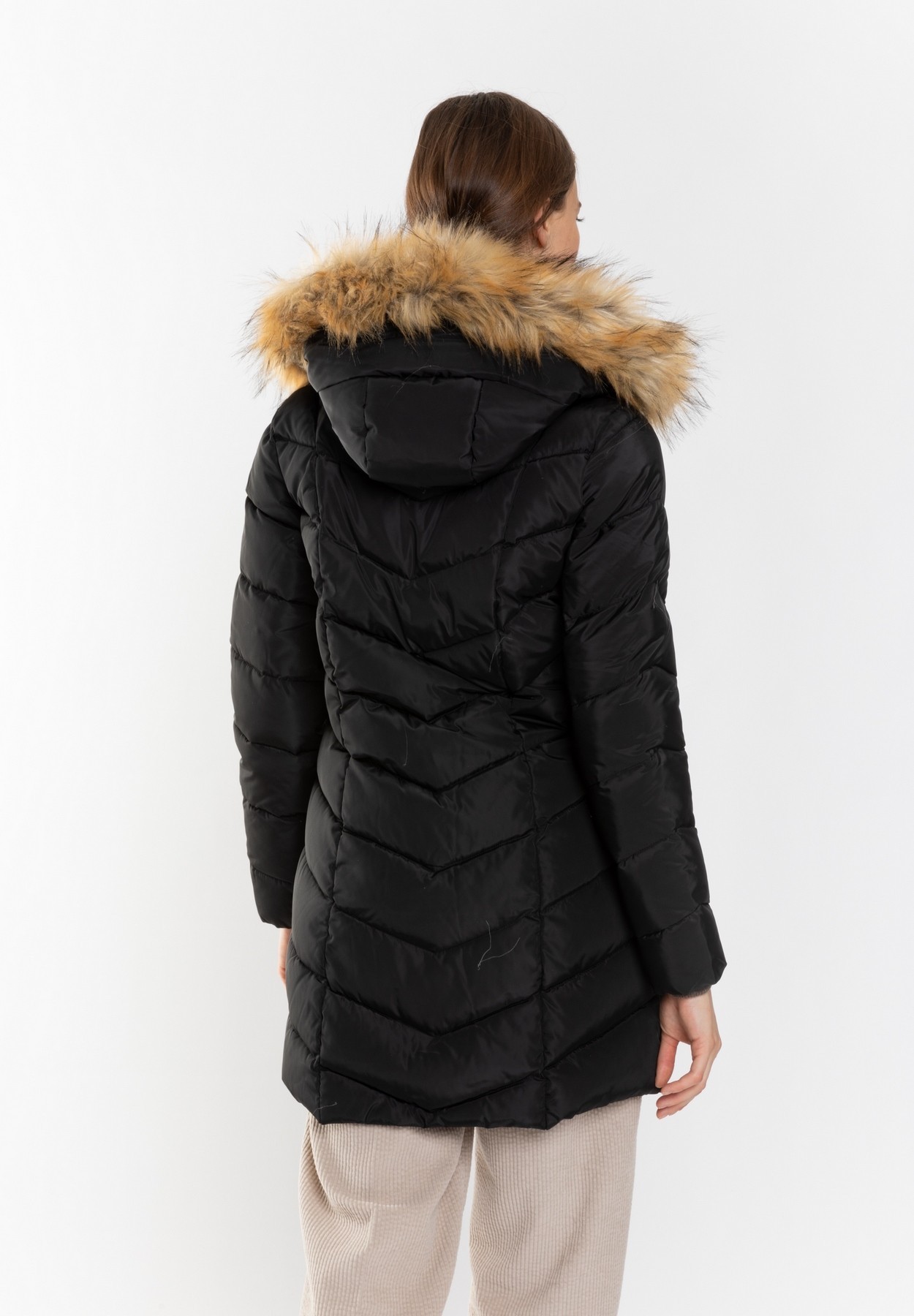 Doudoune Eva Noir White Goose